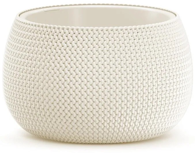 PROSPERPLAST Květináč - SPLOFY BOWL Průměr: 23,9 cm, Barva: antracit