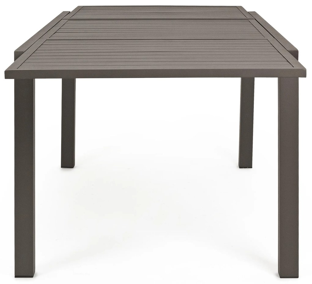 BIZZOTTO Rozkládací zahradní stůl HILDE 160x90 cm hnědý 0662981