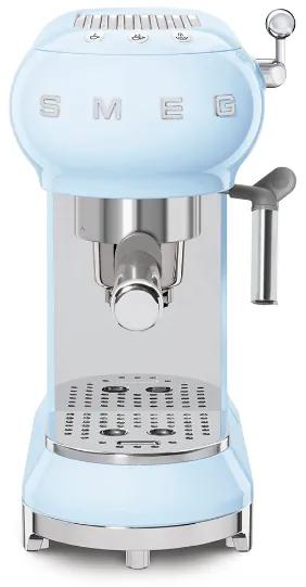 Pákový kávovar na Espresso / Cappucino 2 cup Smeg 50´s Retro Style, pastelově modrý