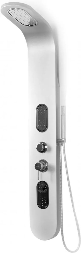 Sprchový panel Rea 9790 stříbrný