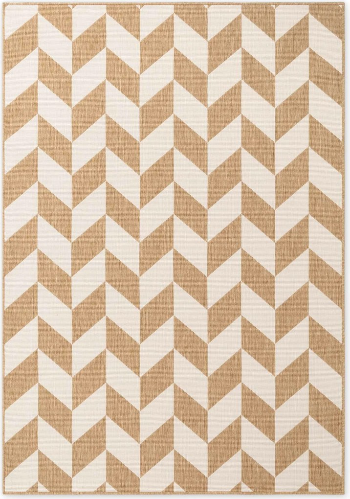 Ted Baker, Kusový koberec Ted Baker Haringey 106379 Natural White, 160x230, béžová, chodba / předsíň