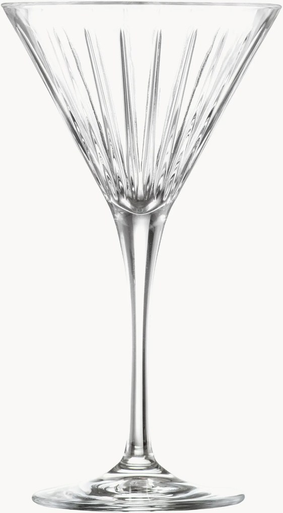Sada křišťálových sklenic na martini Timeless, 6 dílů