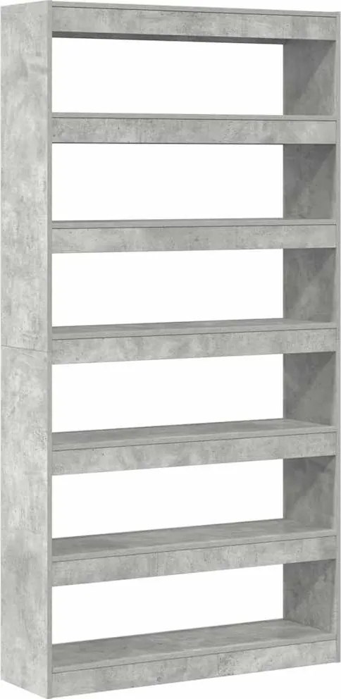 Knihovna 6 úrovní 100 x 30 x 198 cm Kompozitní dřevo 3333927
