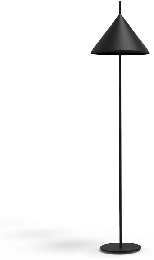 Hliníková podlahová lampa Sutton Floor Barva: Černá, Průměr: 350 mm