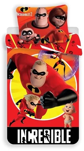 Jerry Fabrics Bavlněné povlečení Incredibles 02