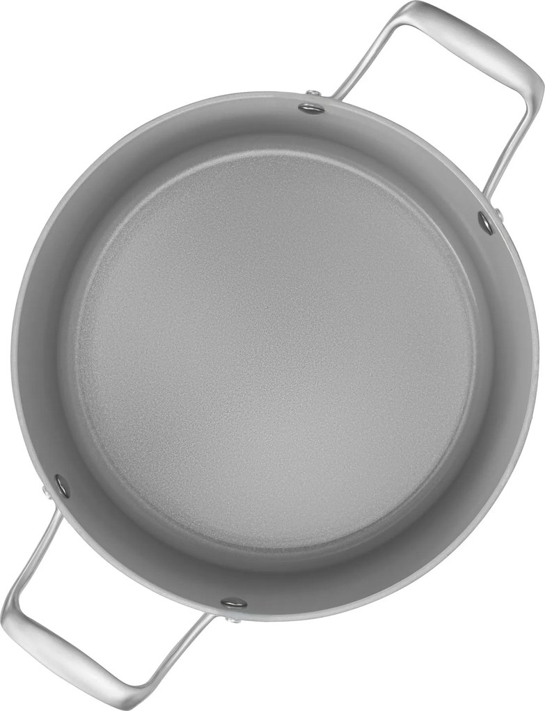 Elmich Nepřilnavý keramický hrnec Vital  Ø 20 cm (2.5L) - krémově bílá (OUTLET)