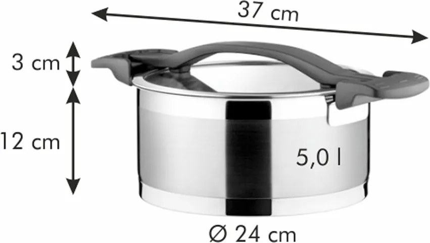 Tescoma Ultima kastrol s poklicí, pr. 24 cm