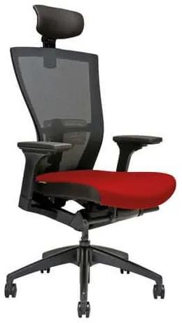 Kancelářská židle Merens, červená