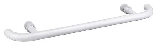 BEMETA Dveřní úchyt 70x4 cm nerez/bílá 301553014