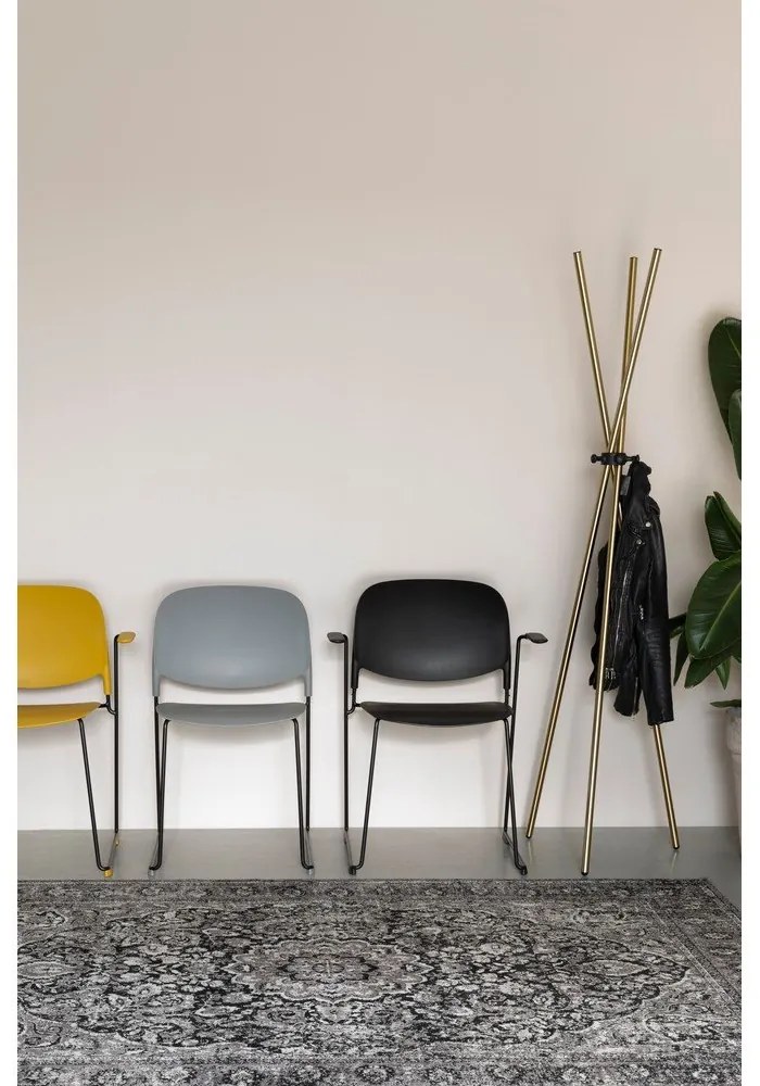 Ocelový věšák ve zlaté barvě Darwin – White Label