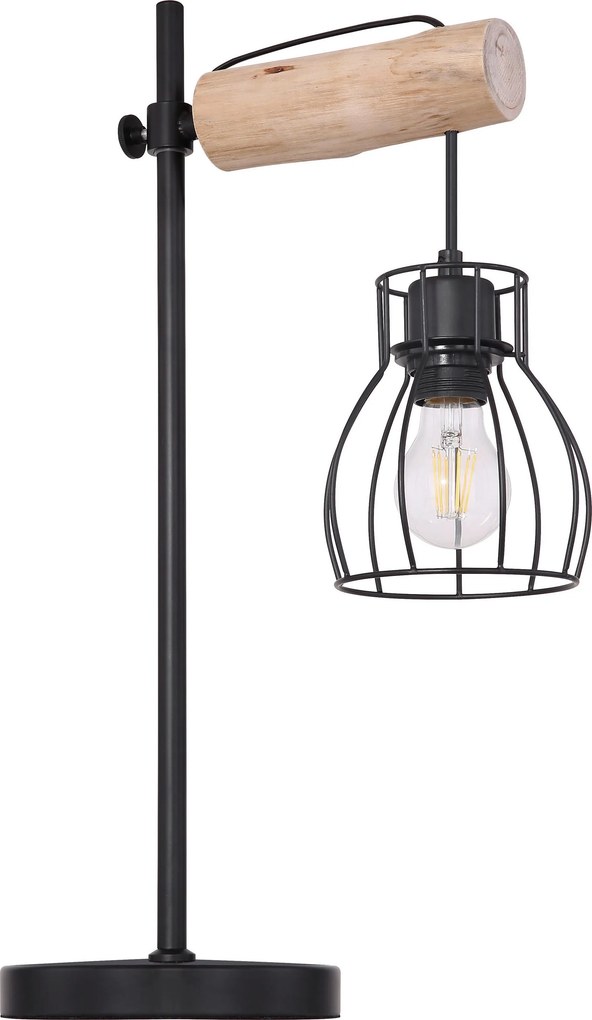 XXXLutz STOLNÍ LAMPA, E27, 33/55 cm - Stolní lampy - 004558110503