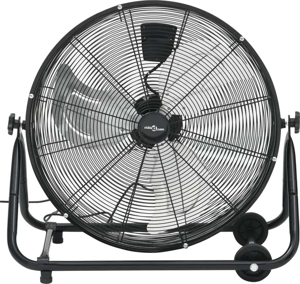 vidaXL Průmyslový bubnový ventilátor 60 cm 172,5 W černý [51453]
