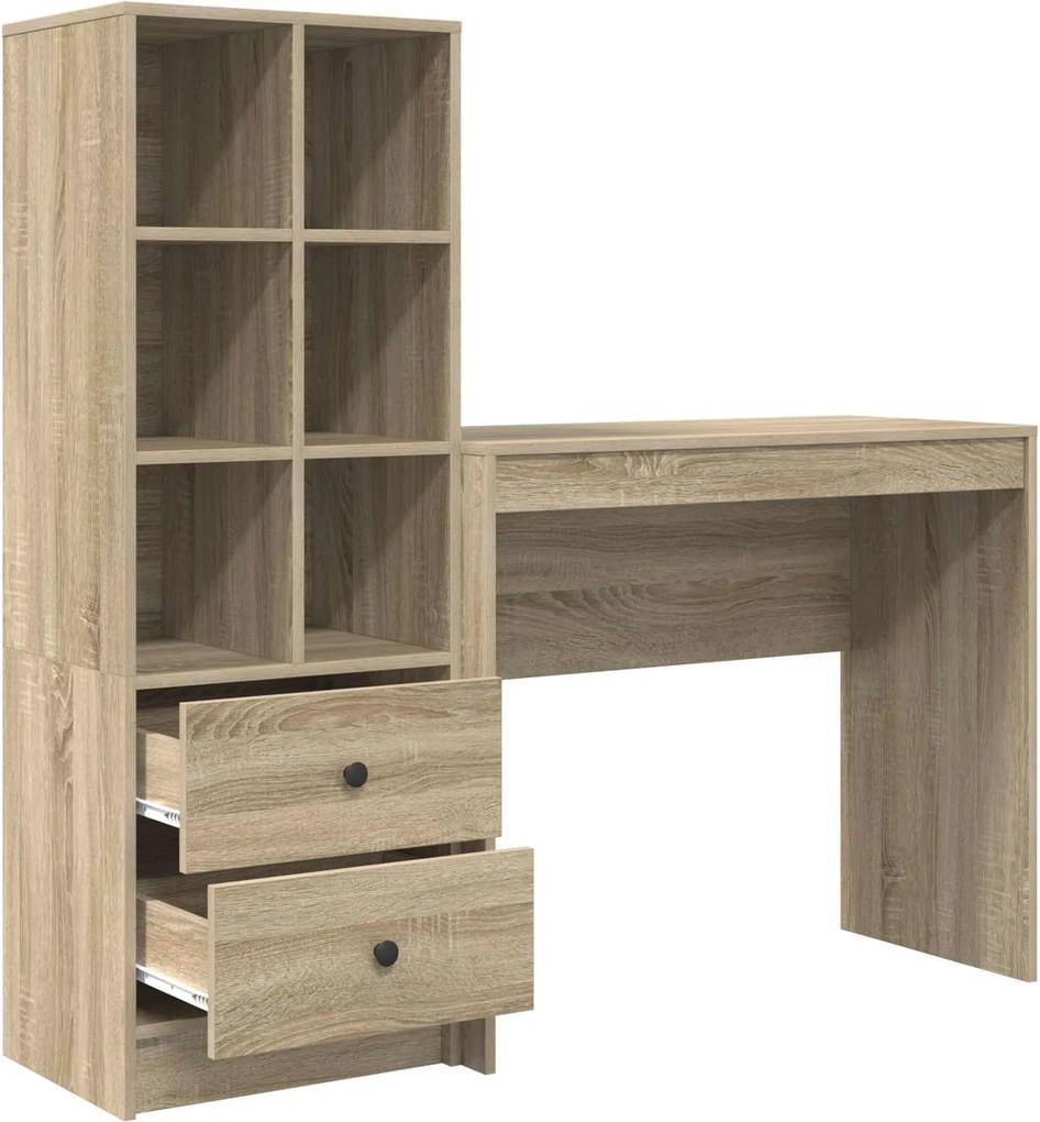 Stůl Sonoma dub 135,5 x 40 x 127 cm 2 ks 3337323