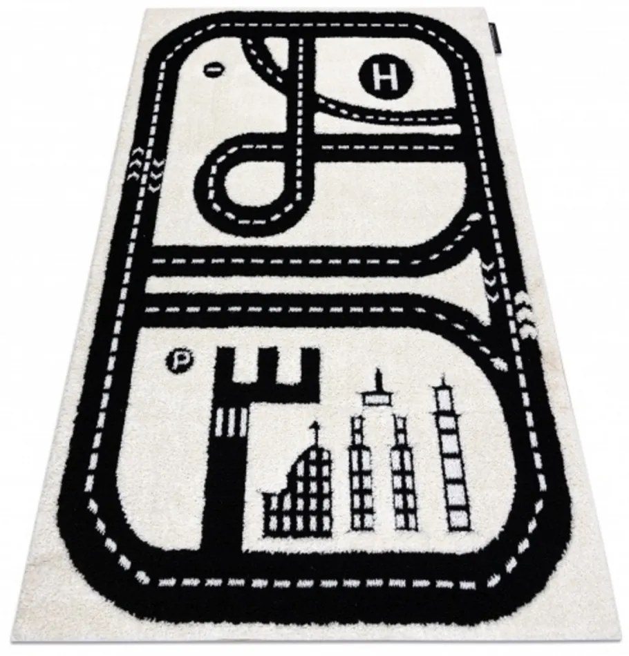 Kusový koberec City krémový, Velikosti 160x220cm