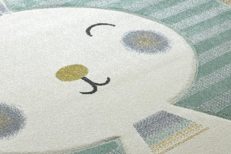 Dywany Łuszczów Dětský kusový koberec Petit Rabbit green Rozměry koberců: 80x150