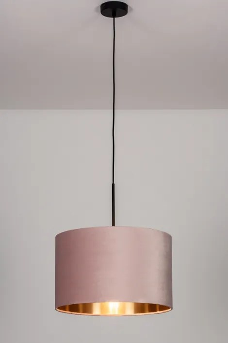 Závěsné svítidlo do ložnice Riteliotte Pink Uno