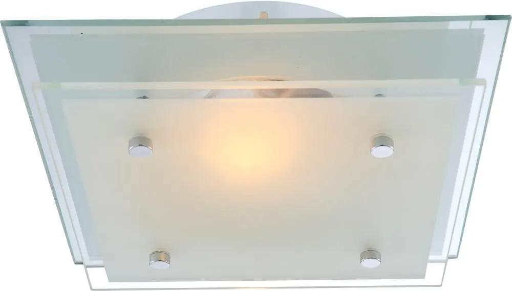 Stropní LED osvětlení INDI, hranaté, 22cm Globo INDI 48168