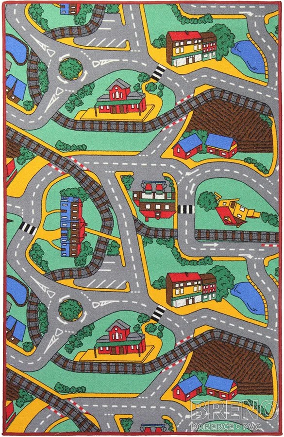 Dětský kusový koberec Playtime | vícebarevný Typ: 140x200 cm
