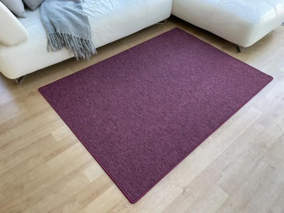 Kusový koberec Astra vínová Varianta: 57x120 cm