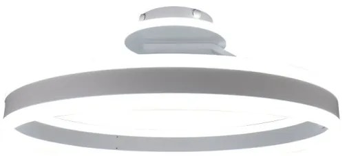 LED Stmívatelný přisazený lustr LED/86W/230V 3000-6500K bílá + dálkové ovládání