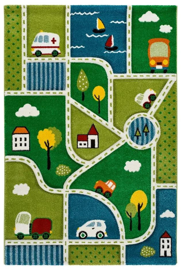 Dětský koberec Universal Toys City, 120 x 170 cm | BIANO