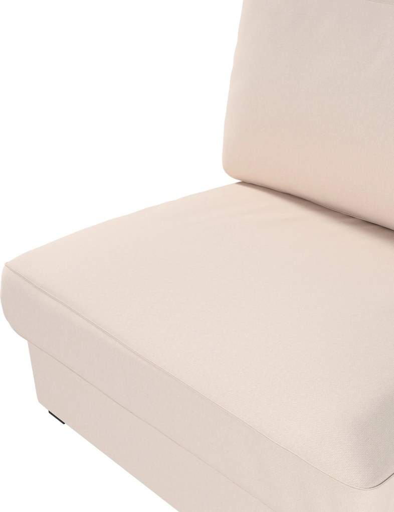 Potah na neskládací křeslo IKEA Kivik barva růžová látka pletený vzor