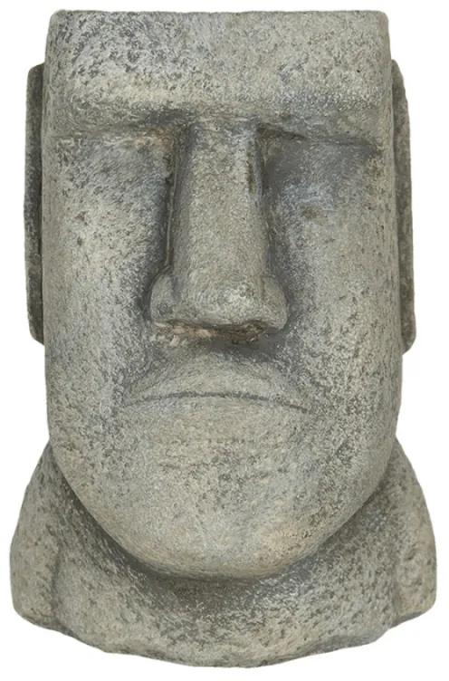 Květináč v designu hlavy muže Johanneke – 11x10x16 cm