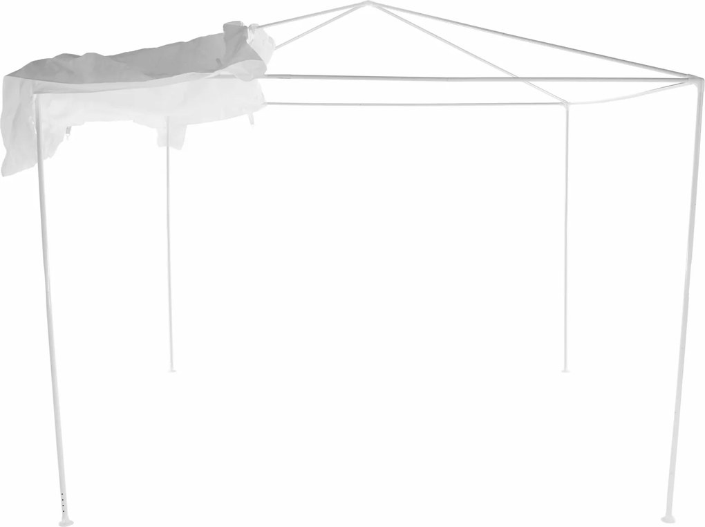 Zahradní párty stan, bílá, 3x3 m, TEKNO TYP 1