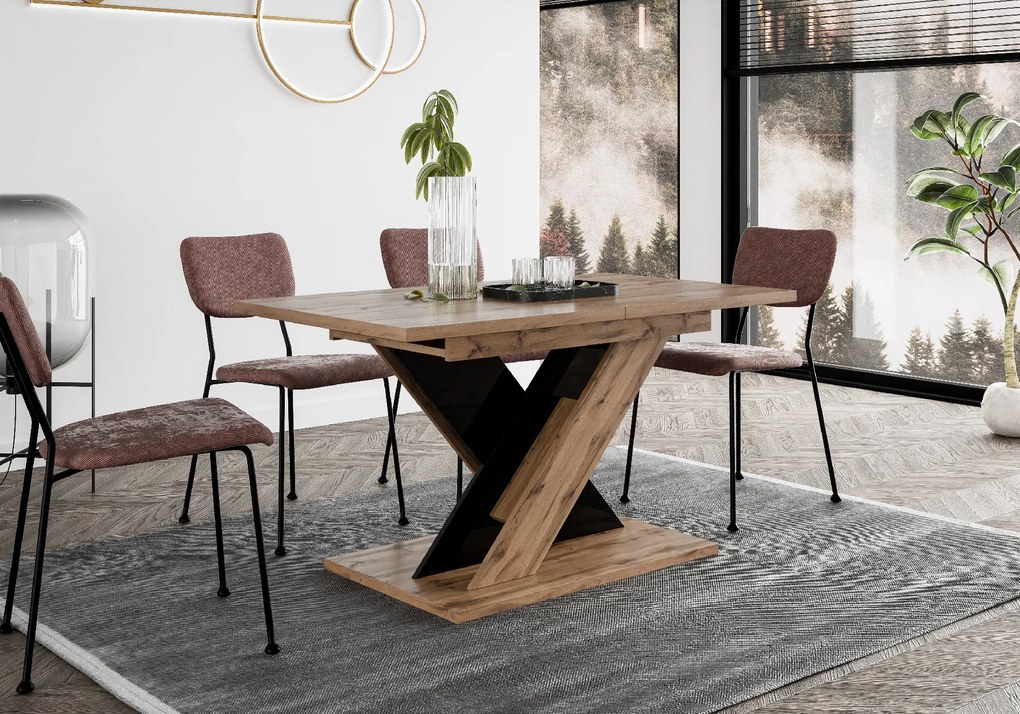 Prospero Rozkládací stůl TOXX 160 Kombinace barev: TOXX 160 table royal marble black