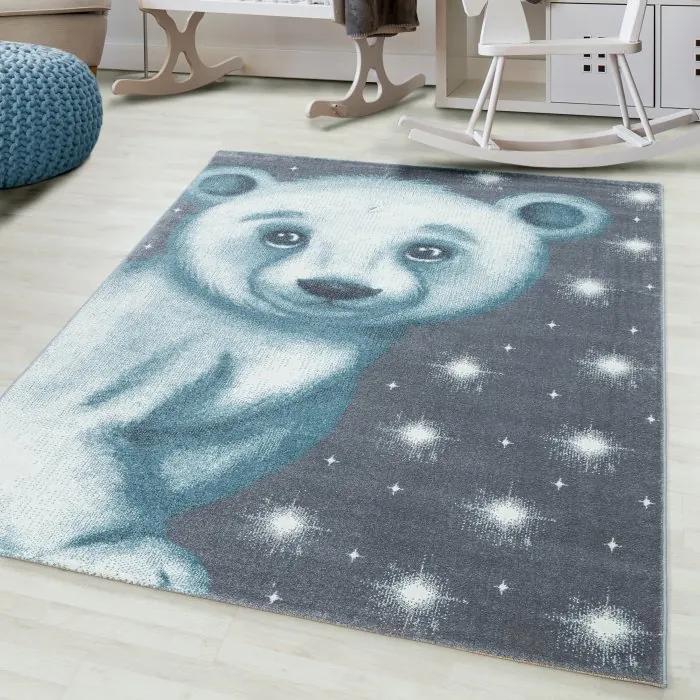 Dětský koberec Bambi 810 blue 160 x 230 cm