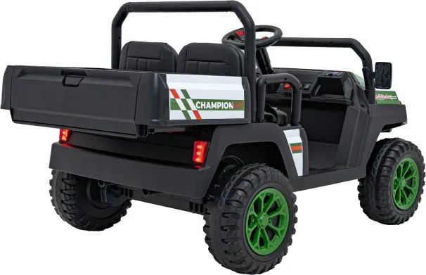 Elektrické autíčko Pick-Up Champion zelené