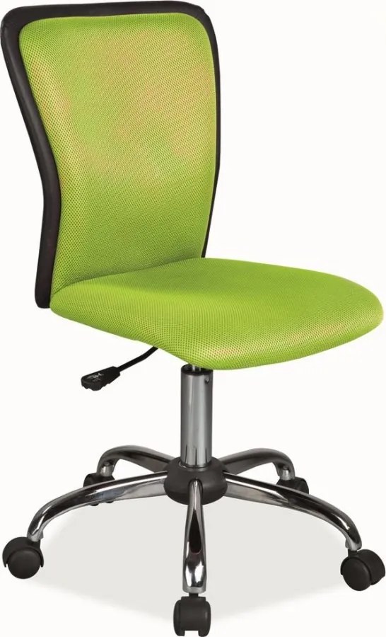 Casarredo Kancelářská židle Q-099 zelená/černá