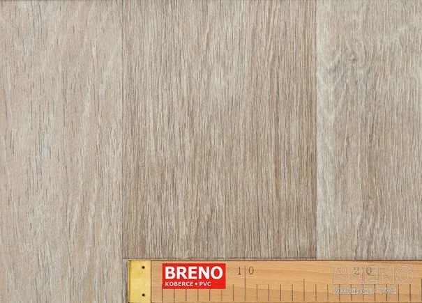 Breno PVC BONUS Skadar 032 - světlé dřevo, šíře 400 cm