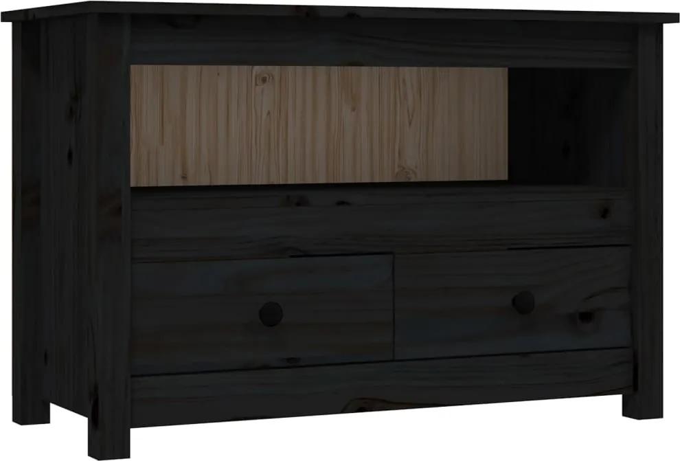 vidaXL TV skříňka 79x35x52 cm masivní borové dřevo [821501] Barva: medová hnědá