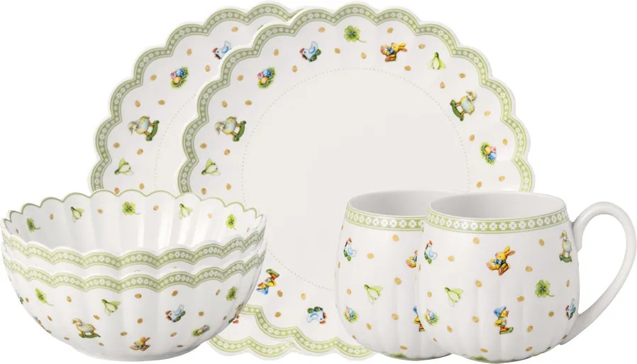 Villeroy&Boch Villeroy & Boch Easter Delight – snídaňová sada pro 2 osoby, 6 ks