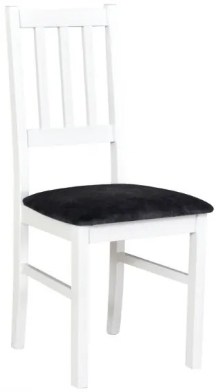 Drewmix Jídelní židle BOS 4 - doprava zdarma dřevo: černá, potahový materiál: látka
