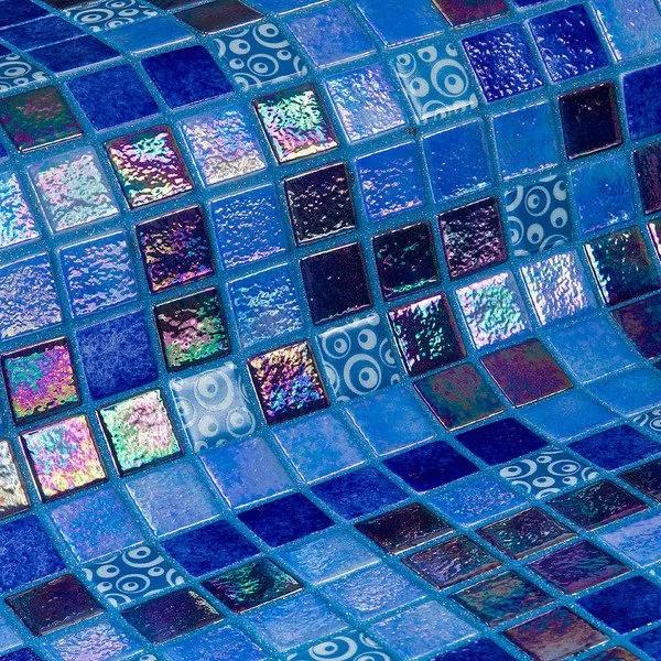 Ezarri Topping Glass mosaic 25x25 (bal.= 1,08m2), BLUEBERRIES