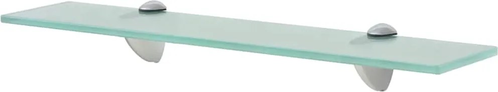 Plovoucí police 2 ks sklo 50 x 10 cm 8 mm 3051496