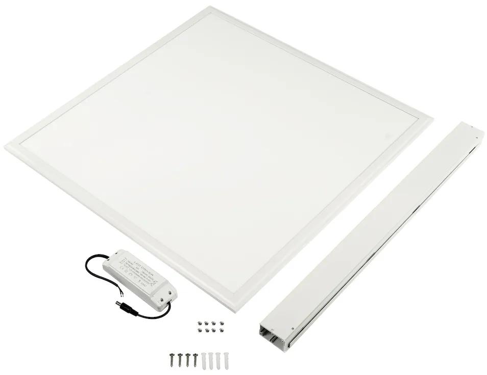 ECOLIGHT LED panel PŘISAZENÝ BRGD0190 - 60 x 60cm - 60W - 5300Lm - teplá bílá