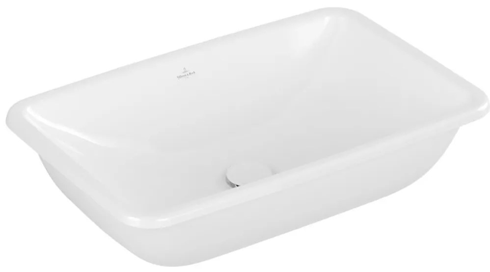Villeroy & Boch 4A580101-Zápustné umyvadlo LOOP&FRIENDS 61,5x38 cm keramika/bílá