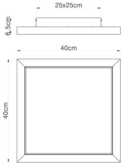 Globo 41374-24 - LED RGBW Stmívatelné stropní svítidlo BRANZA LED/24W/230V + DO