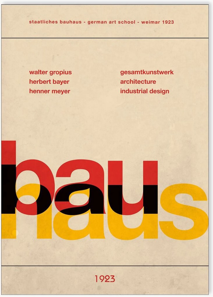 Digitální tisk Bauhaus Art School