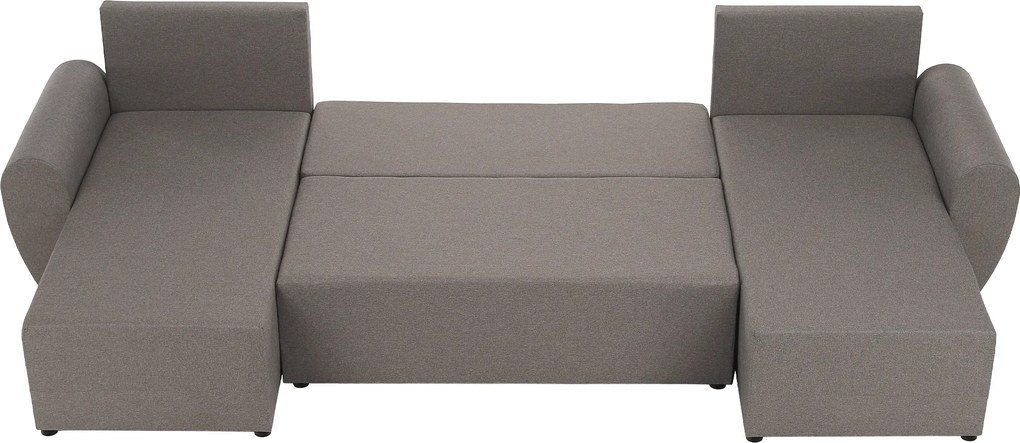 Univerzální sedací souprava, šedobéžová Taupe, DAKAR NEW U