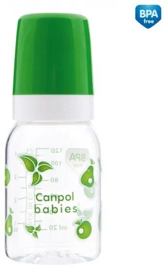 Canpol Babies Kojenecká láhev s potiskem Ovoce 120 ml