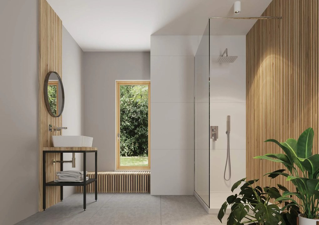 Deante Sprchová zástěna Walk-in Abelia120 cm - KTA 031P