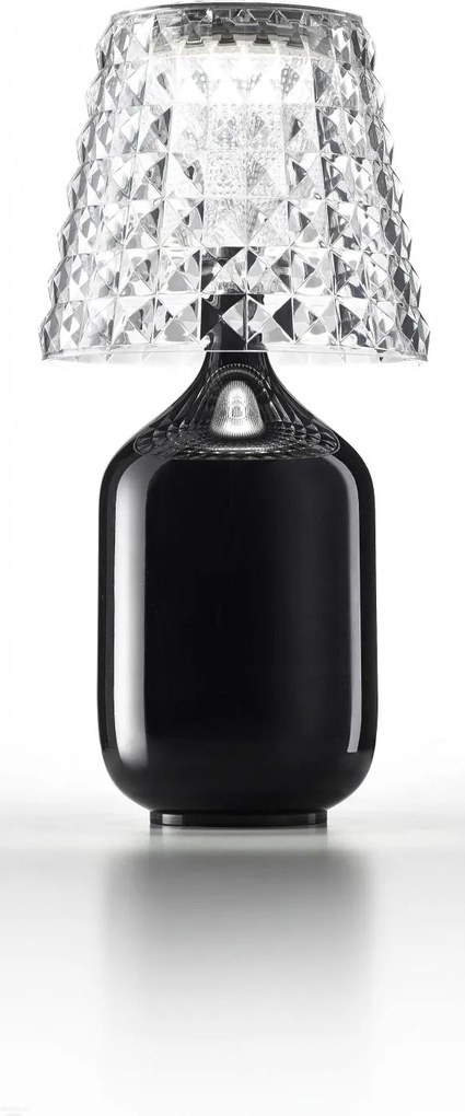Studio Italia Design 166006 Valentina, stmívatelná lampička na baterii s černým tělem, 3,5W LED 3300K - 2600K, výška 27cm Valentina, stmívatelná lampička na baterii s černým tělem, 3,5W LED 3300K - 2600K, výška 27cm