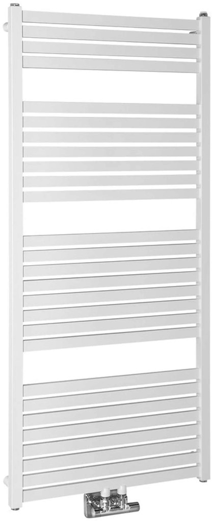 Aqualine - Topné těleso Tondi 60x133 cm, středové připojení, bílá DT480T