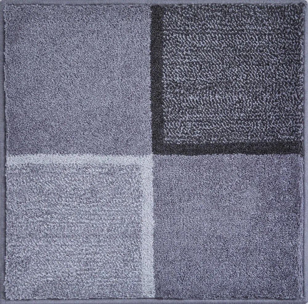 GRUND Koupelnová předložka DIVISO šedá Rozměr: 60x60 cm
