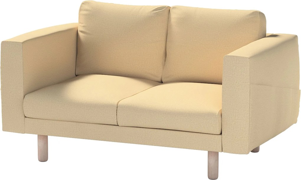 Potah na pohovku IKEA Norsborg 2-místná barva béžová látka lesklé, pletený vzor
