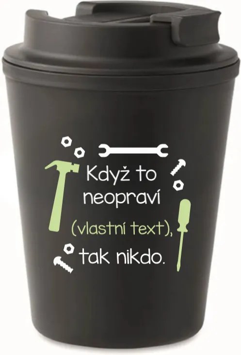 Personalizovaný cestovní termohrnek - když to nezvládne … tak nikdo